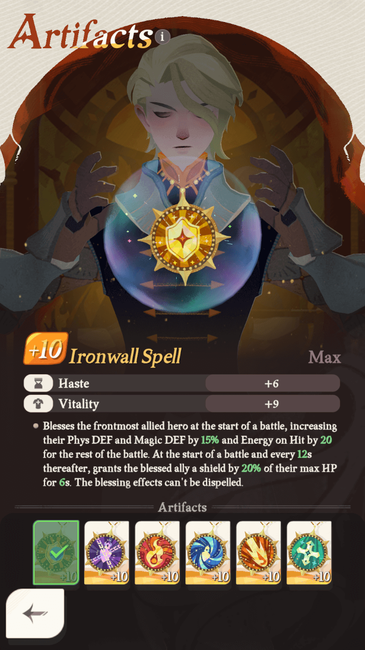 AFK Journey Artifacts Tier List & How to Use Them